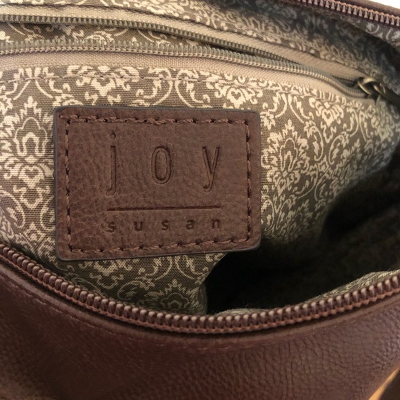 Joy Susan | Bags | Joy Susan Crossbody Bag Brown Vegan Leather | Poshmark